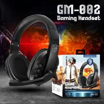 AKZ GM-002 Gaming Headset With Mic Stereo Surround Headphone 3.5Mm Wired Mic For Ps4 Laptop Xbox ...