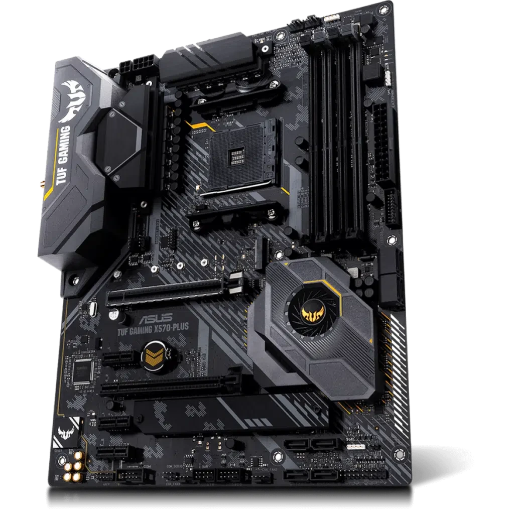 ASUS AMD RYZEN TUF GAMING X570-PLUS WIFI AMD X570 - White Angel