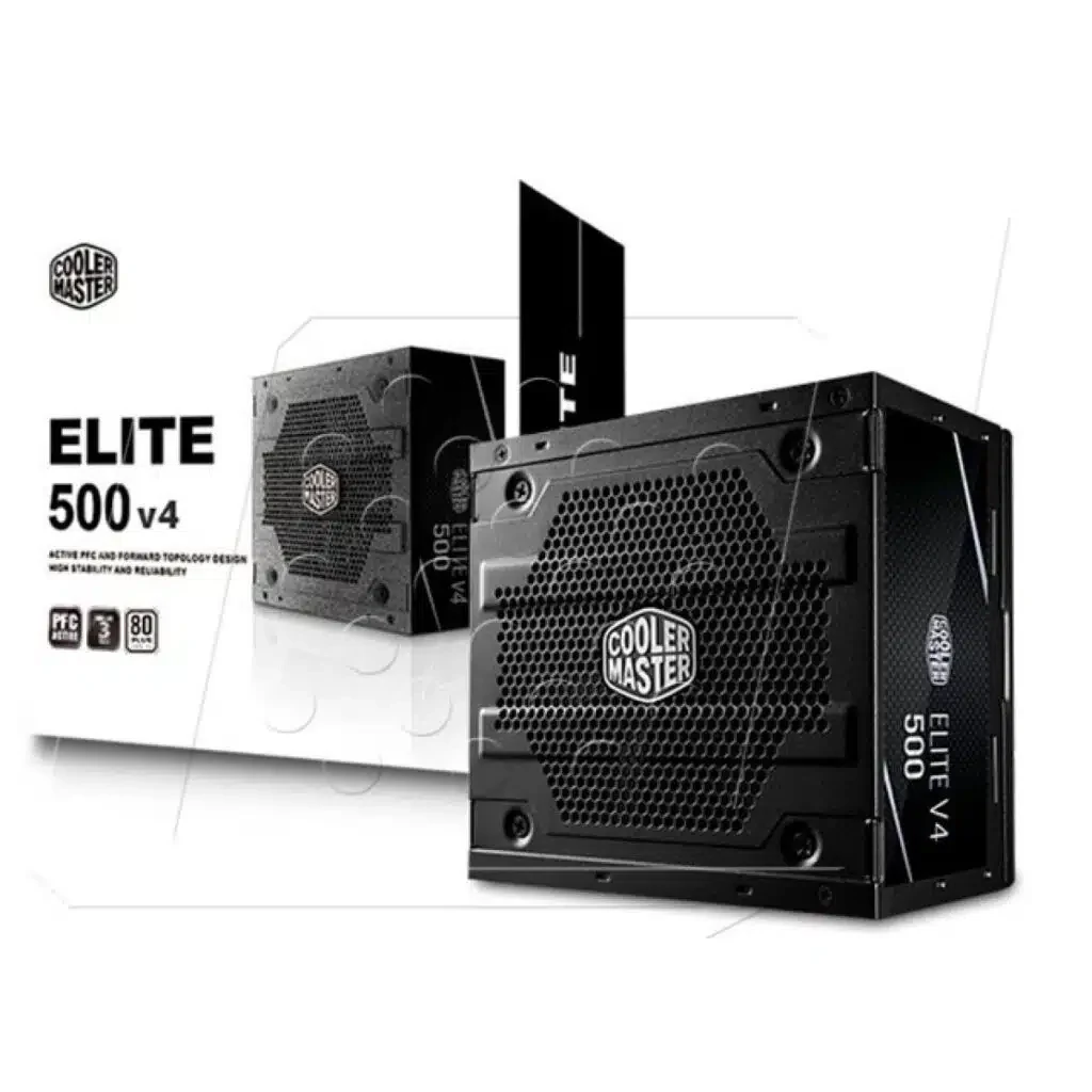 COOLER MASTER ELITE 500 230V V4, 500W 80+ WHITE CERTIFIED ENTRY LEVEL ...