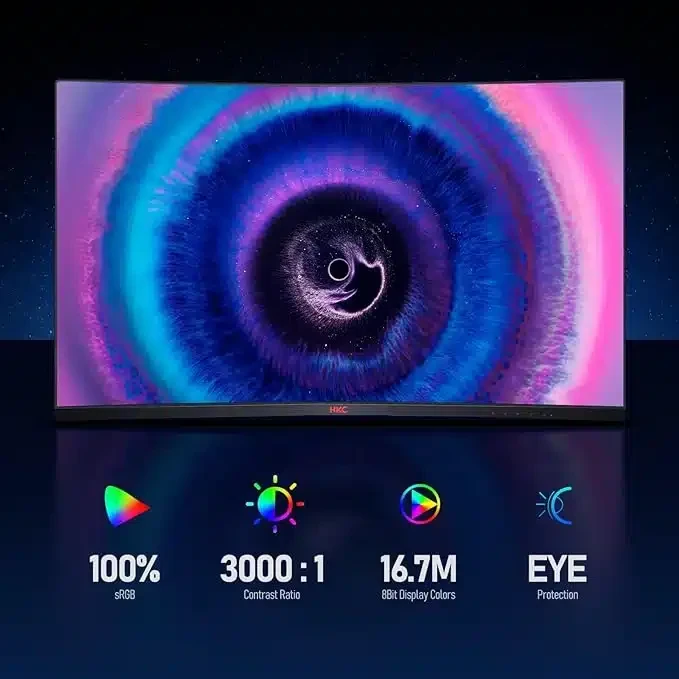 KOORUI 32 INCH CURVED GAMING MONITOR - QHD (2560 X 1440) 2K DISPLAY ...